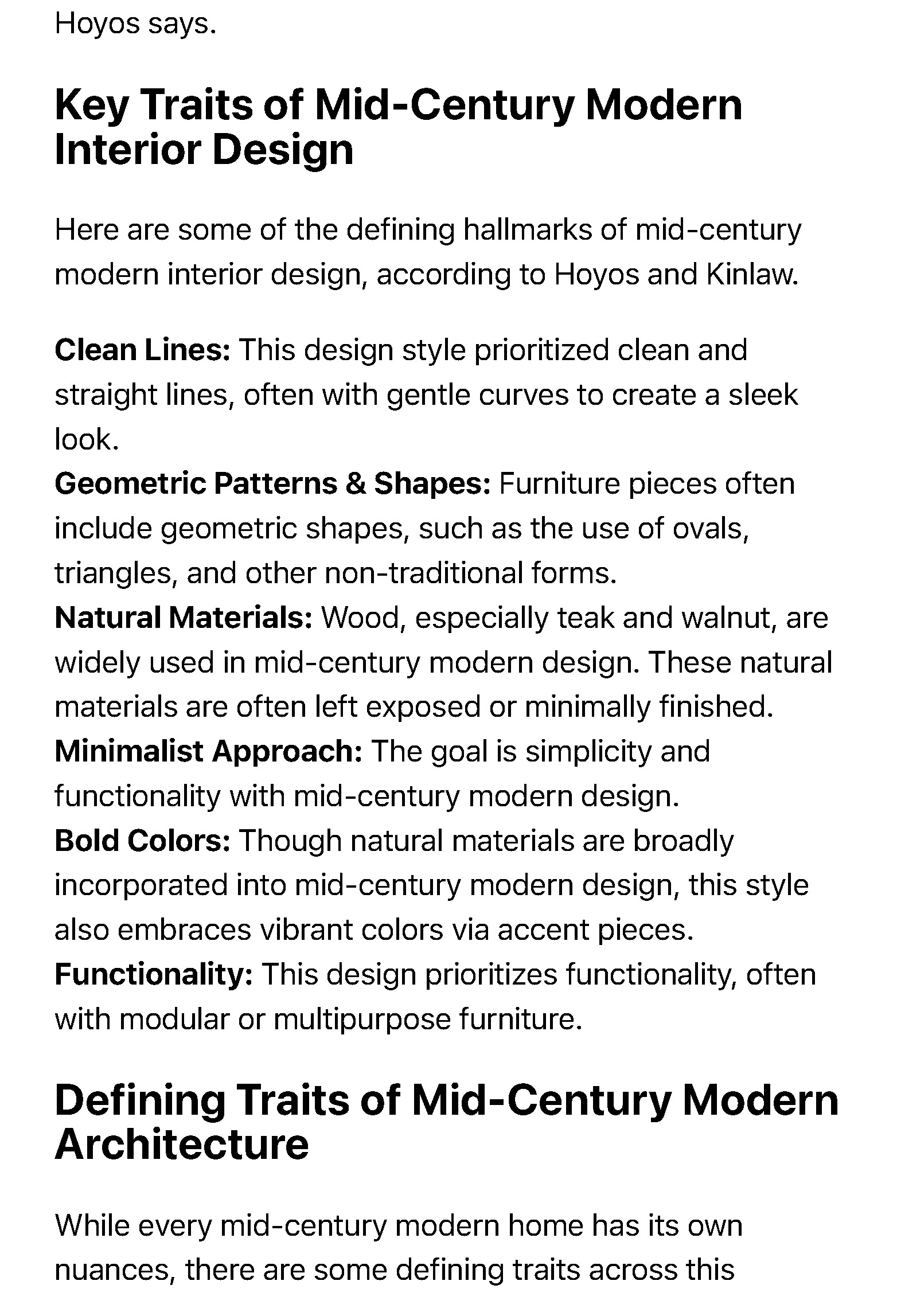 PRESS – WHAT IS MID-CENTURY MODERN STYLE? HERE’S EVERYTHING YOU NEED TO ...