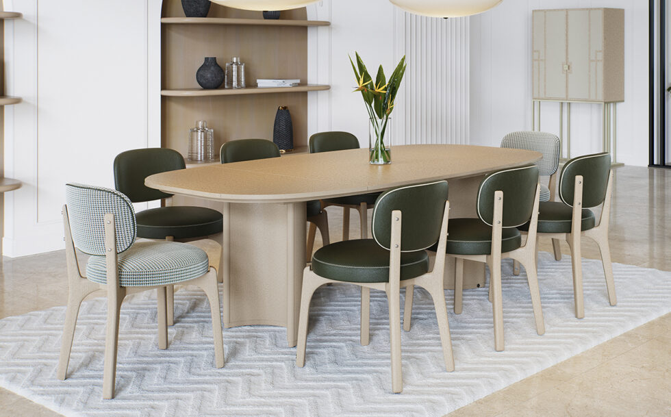 LUA DINING TABLE 100 | Adriana Hoyos | Worldwide