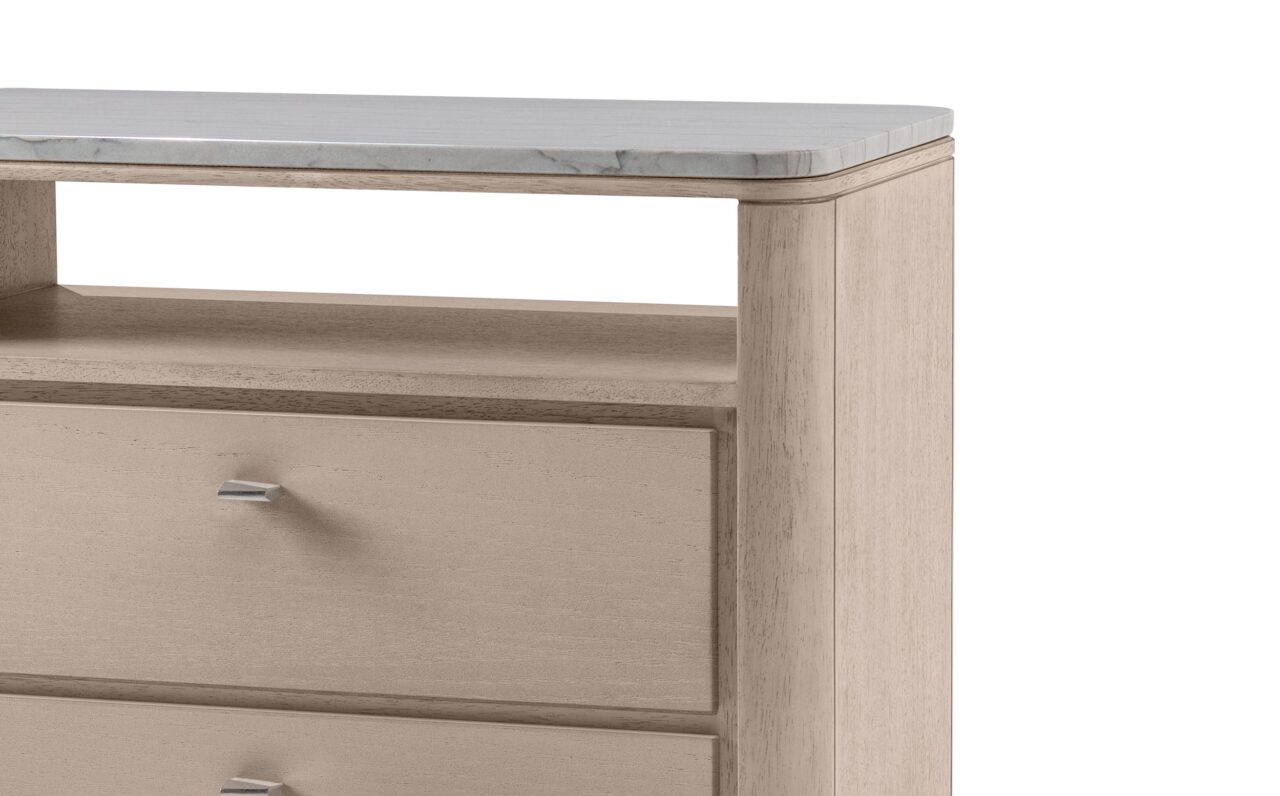 GEM NIGHTSTAND 211 (STONE TOP) | Adriana Hoyos | Worldwide