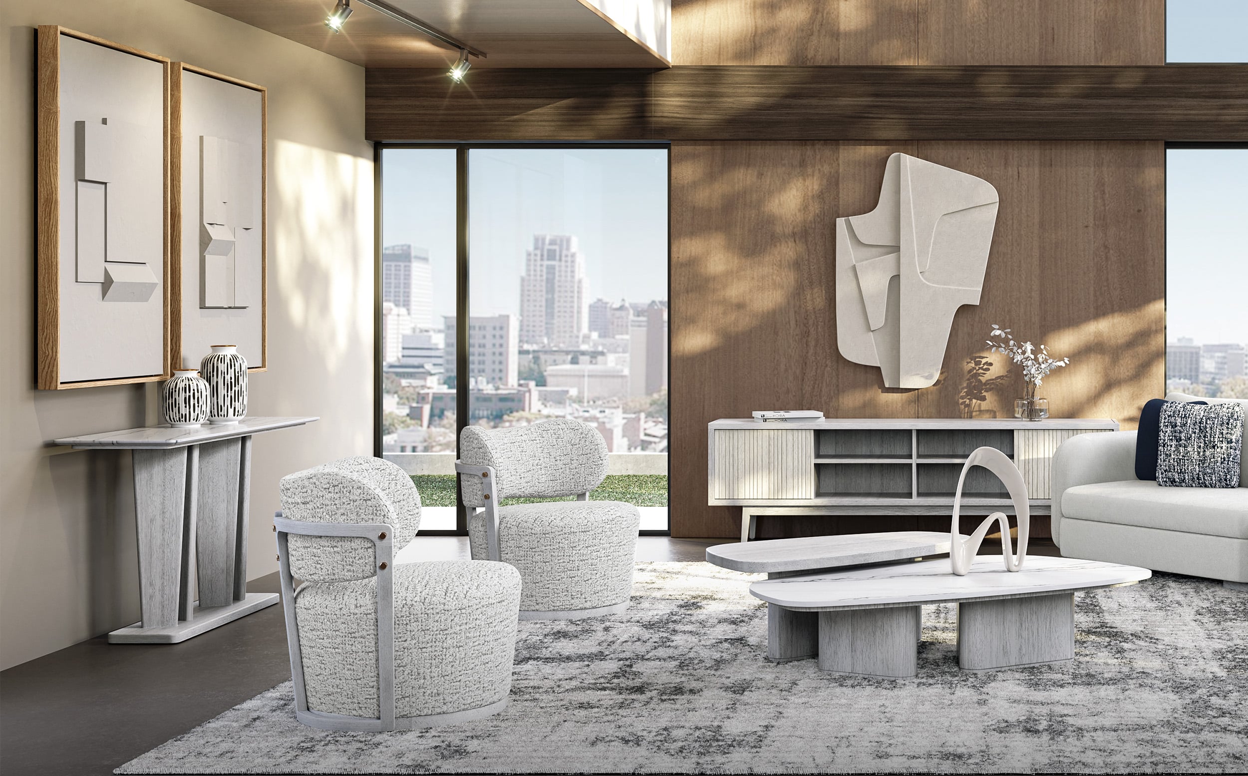 GALAPAGOS CONSOLE 201 (STONE TOP) | Adriana Hoyos | Worldwide