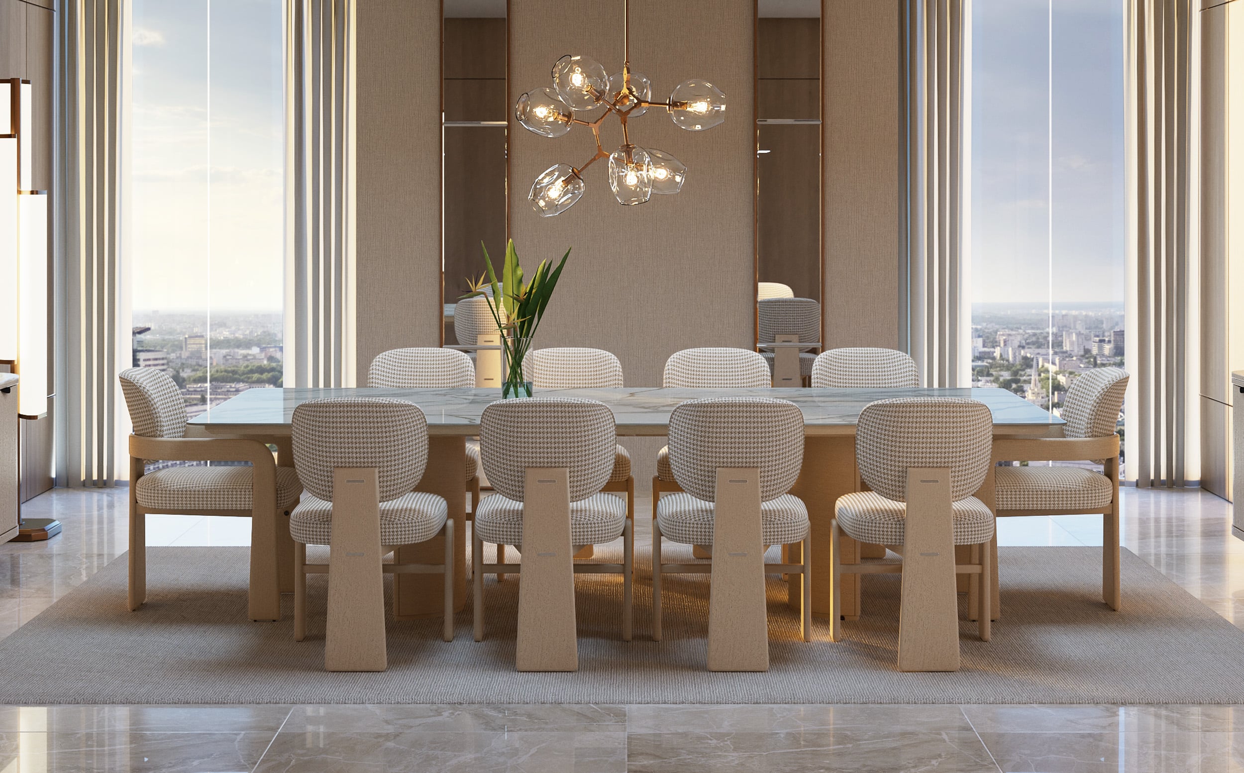 LUA DINING TABLE 501 (DEKTON TOP) | Adriana Hoyos | Worldwide